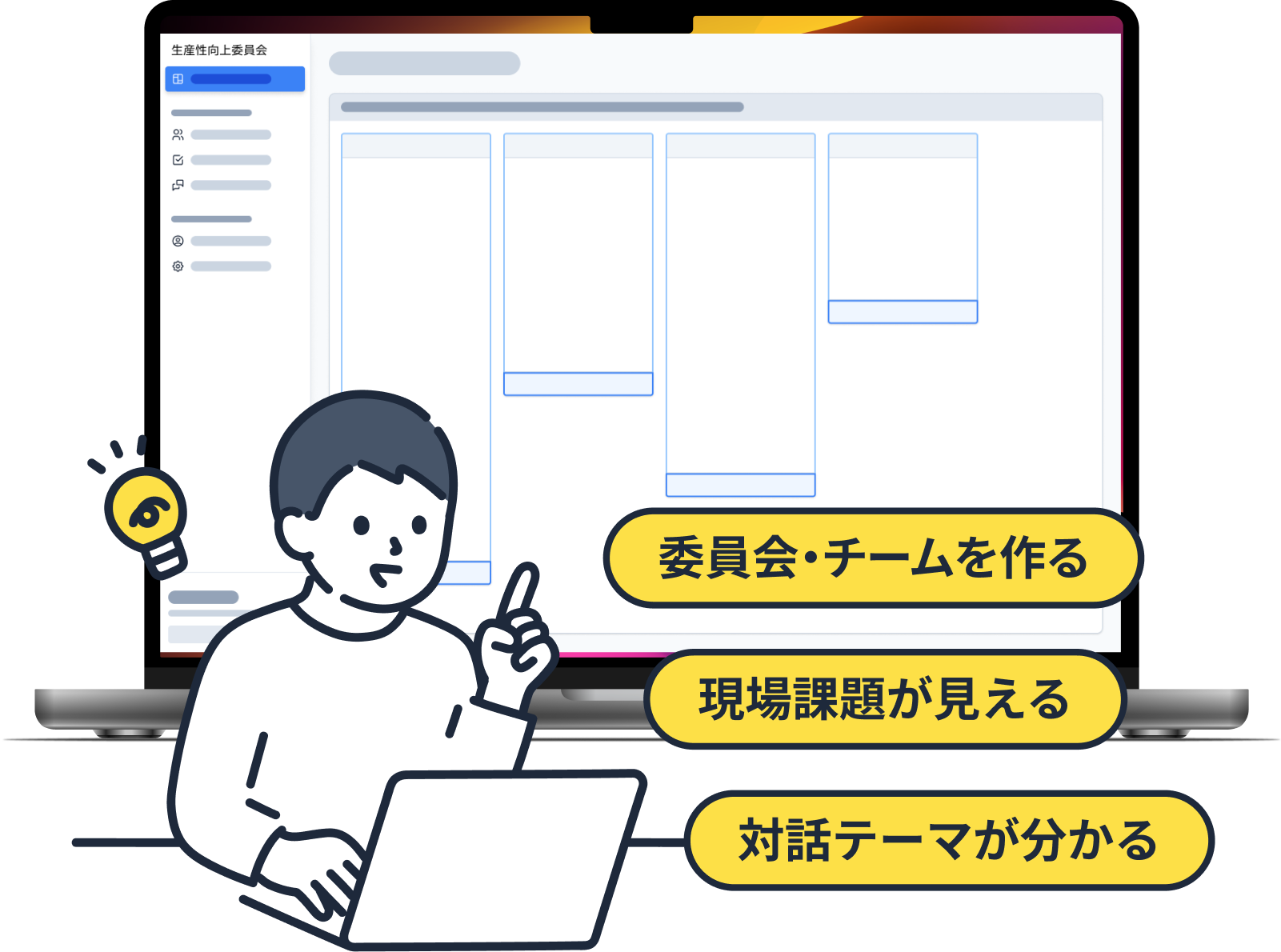 生産性向上くん by Sociwell｜株式会社TRAPE